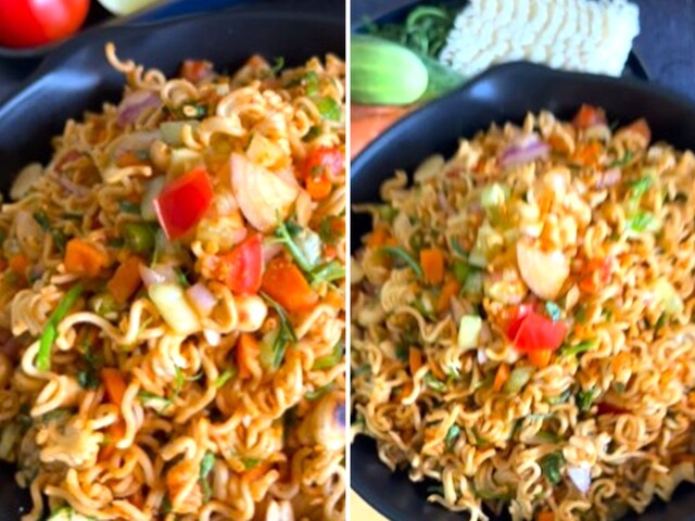 Maggi bhel how to make bhel with maggi know easy method see instagram ...