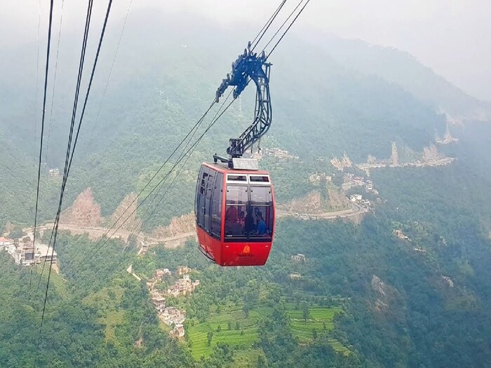 Katra to Vaishno Devi Bhawan yatra ropeway will completed in 6 minutes ...