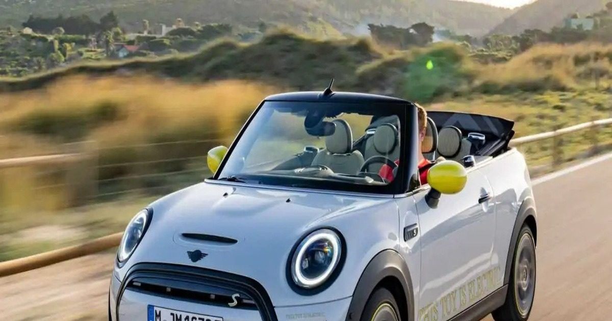 Mini Cooper Electric Hatchback worlds first all electric convertible ...