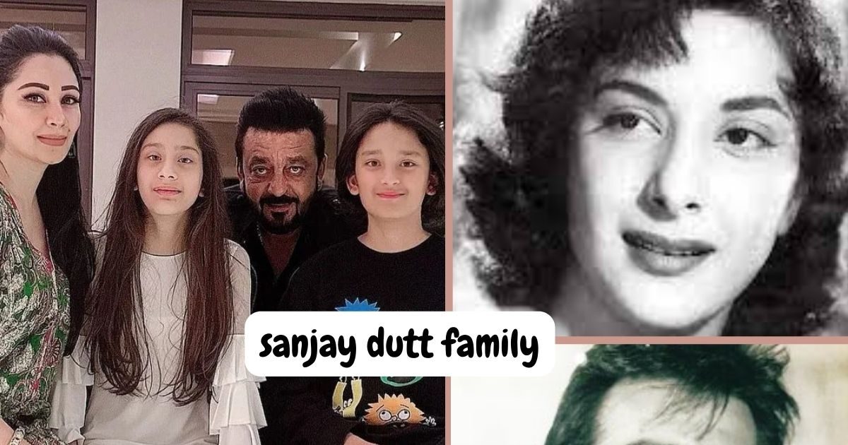 Sanjay dutt and manyta spotted with kids son shahraan looks like papa ...