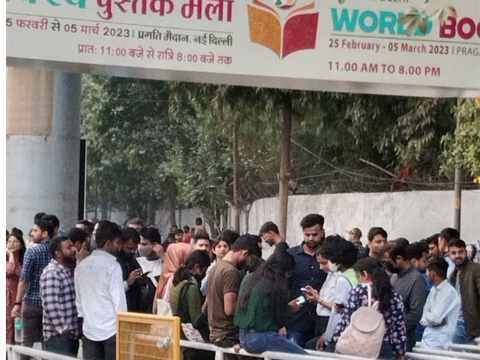 World Book Fair second Day Tickets Sold Out Vishwa Pustak Mela NDWBF ...