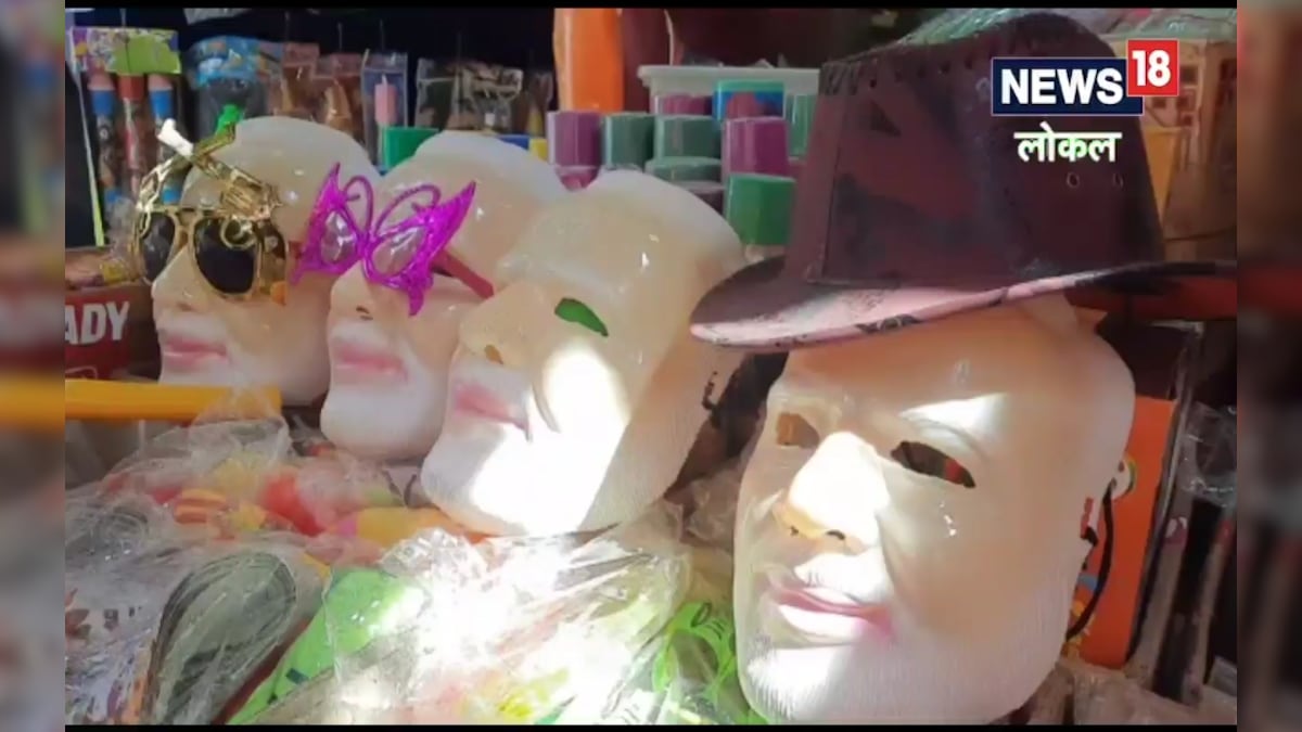 pm shines in holi modi masks boom in market children as well as adults ...