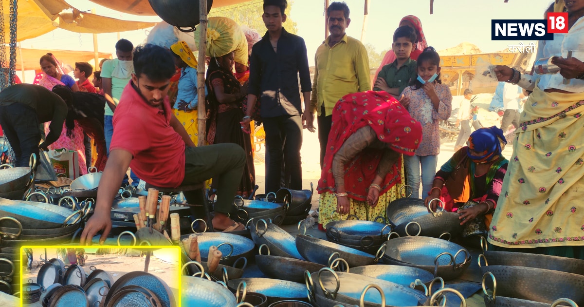 Iron utensils of bari are famous - Karauli News : इन लोहे के बर्तनों का ...