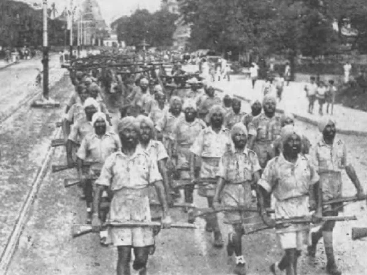 History of India Indian National Army of Subhas Chandra Bose Bose first ...