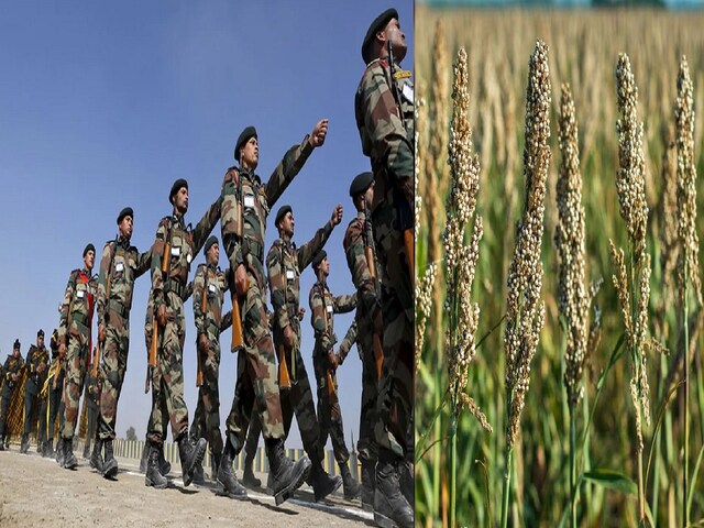 Indian Army में 50 साल बाद सैनिकों को राशन में म‍िलेगा देसी अनाज, इससे ...