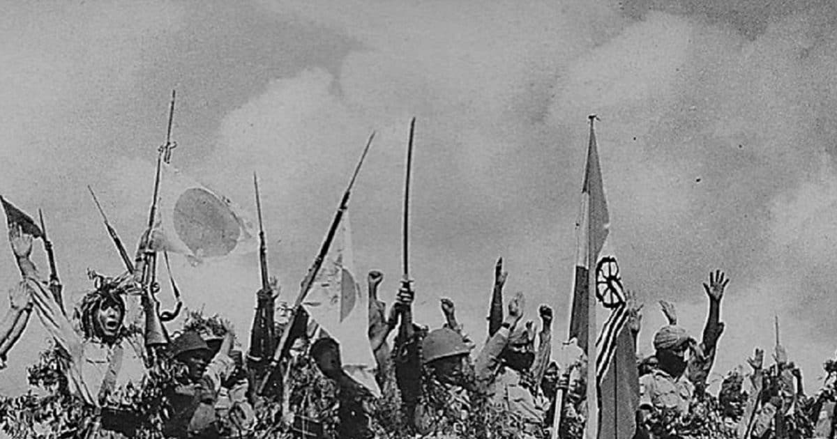 History of India Indian National Army of Subhas Chandra Bose Bose first ...