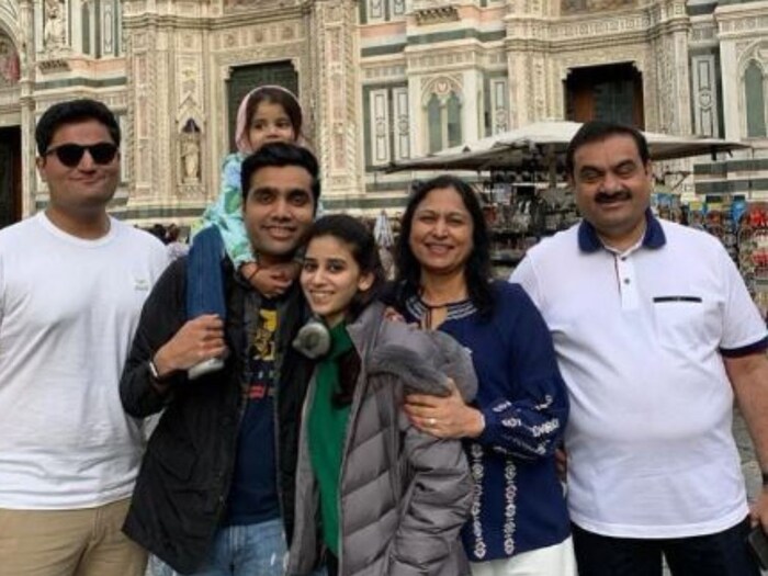 Gautam adani younger son jeet gets engaged to diamond trader daughter ...