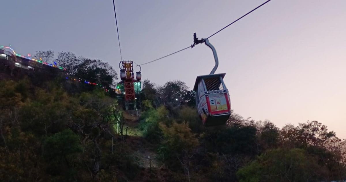 Navratri 2023 maihar dham ropeway service will closed for 5 days due to ...