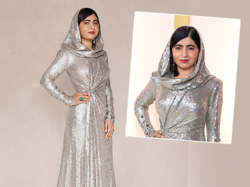 Malala Yousafzai Oscar outfit who designed her glittering dress ralph ...