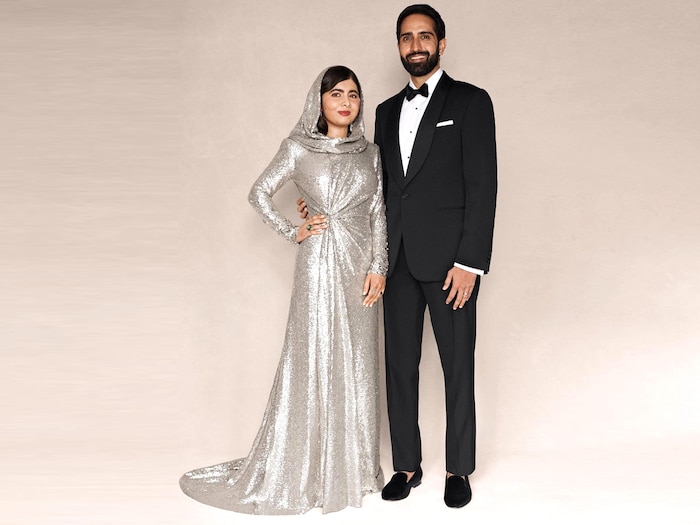 Malala Yousafzai Oscar outfit who designed her glittering dress ralph ...