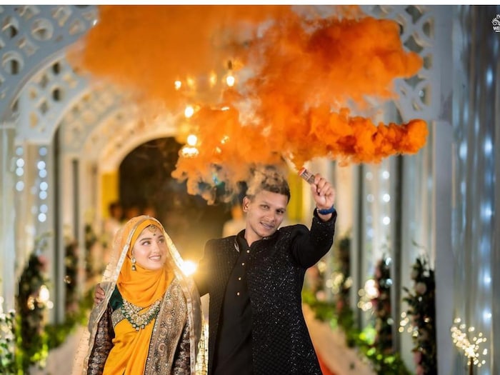 Bangladesh pacer Mohammad Saifuddin got married with wife kazi fatema in chattogram, Shares ...