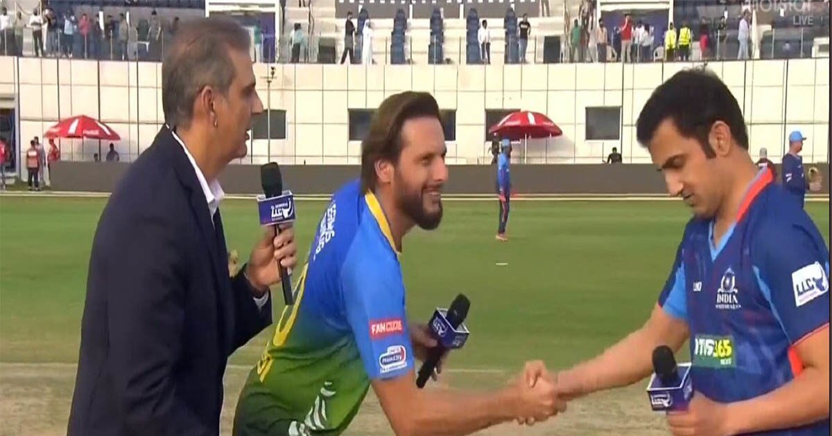 Gautam Gambhir lead India maharaja lose by 9 runs from shahid Afridi ...
