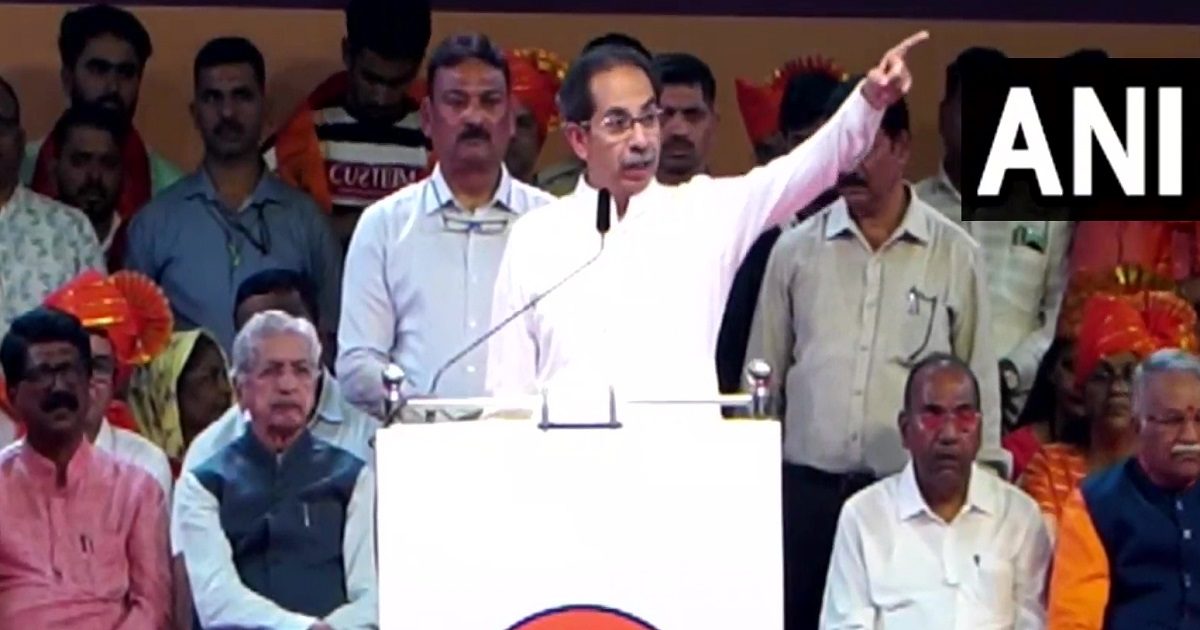 Uddhav thackeray slams rss bjp over shivsena name and symbol cow urine - गौमूत्र छिड़कने से मिली ...