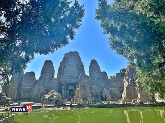 Pandav made Kangra Masroor Rock Temple Earthquake damage heritage site ...
