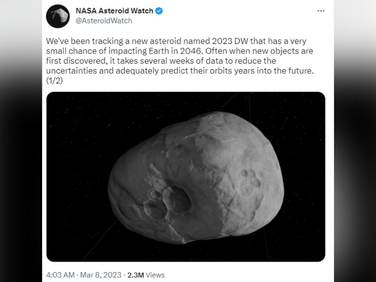 Asteroid collide with earth on valentines day in 2046 nasa say impact chance less - वैलेंटाइन्स ...