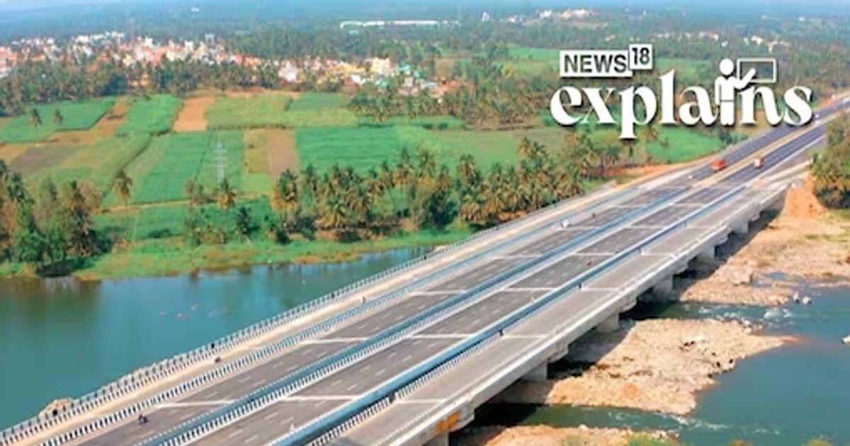 Pm modi inaugurates bengaluru mysuru expressway project 3 hours journey ...