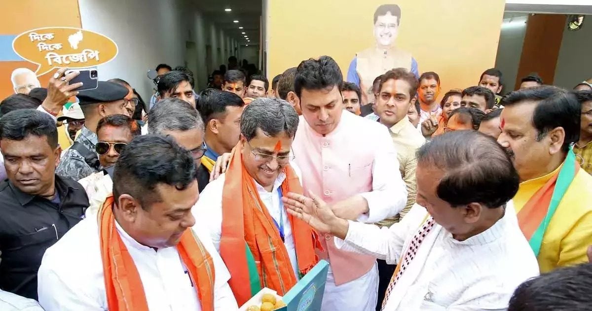 Tripura bjp government swearing ceremony 8th march pm modi bjp rulling ...