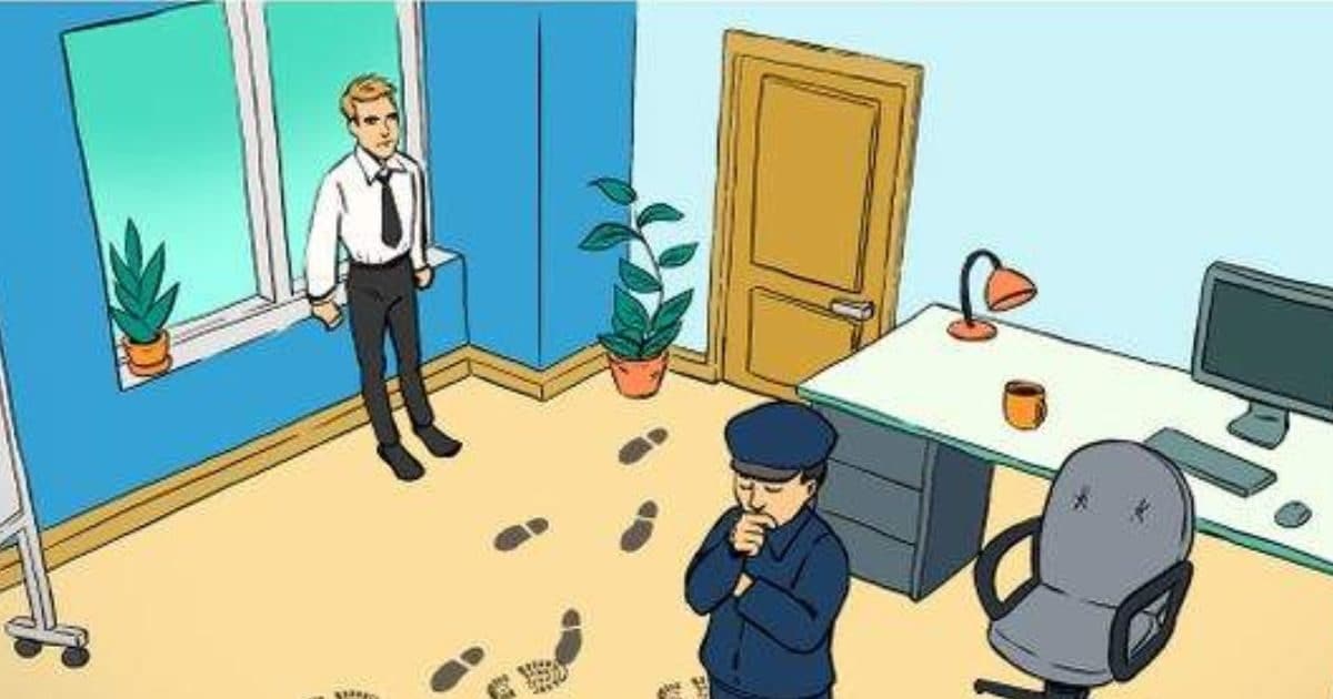 Only Detective Brains can spot the Office Thief in picture within 7 ...