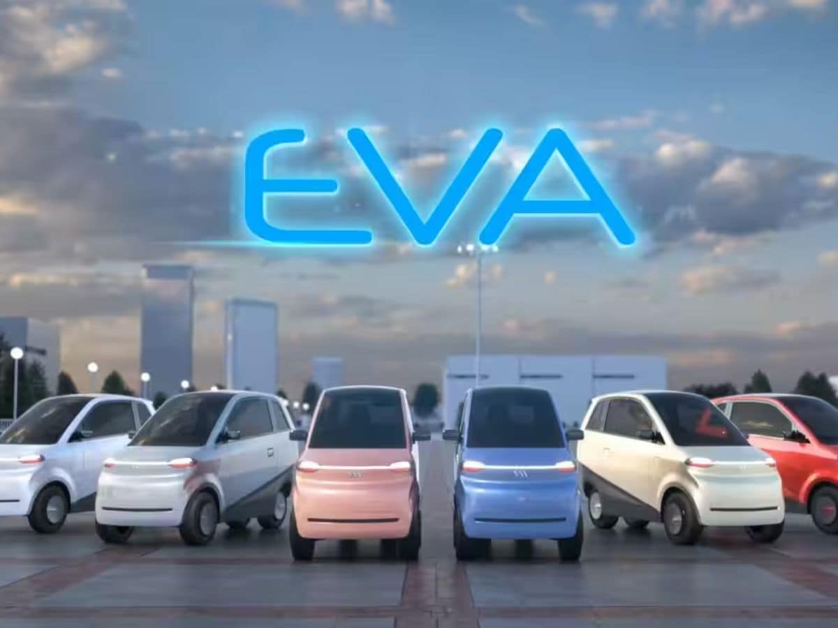 Solar powered eva electric car price specification booking online dimensions cost per km - कार ...