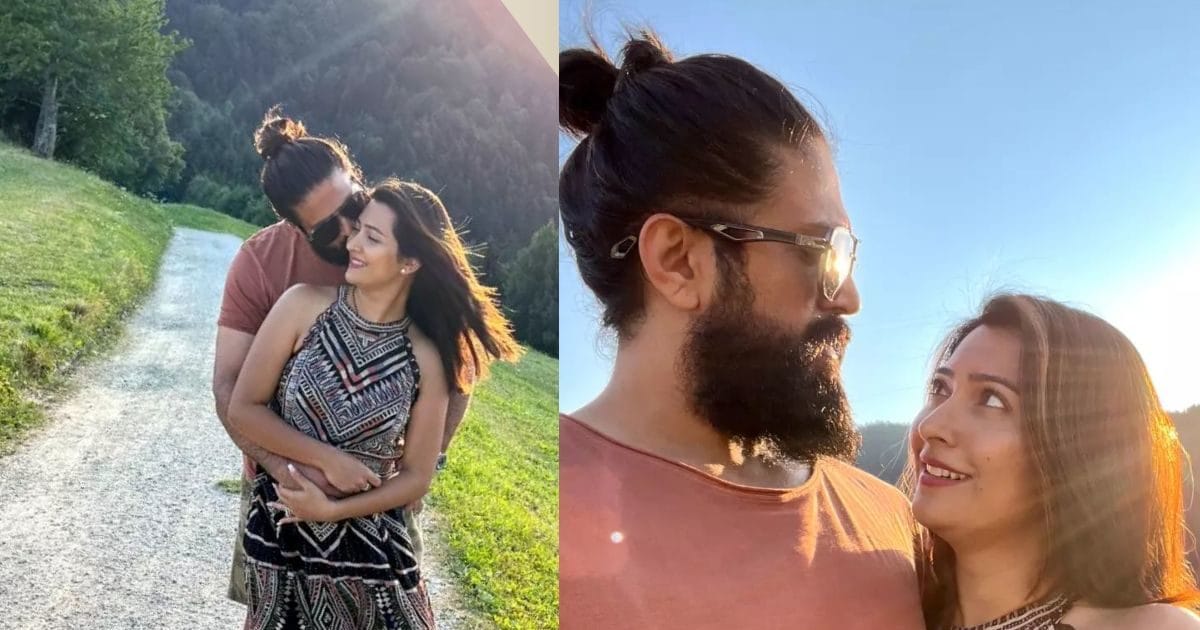 Happy birthday radhika pandit And Kgf star yash love Story Its all ...