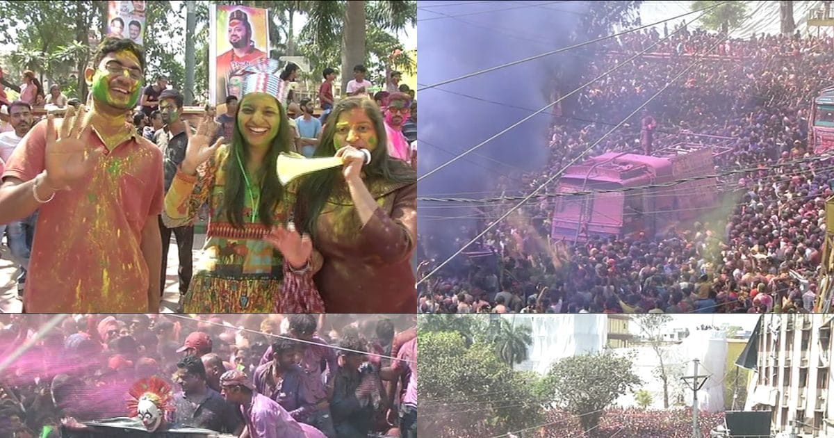 Indore ger photos people from usa britain enjoyed indore ger 6 lakh ...