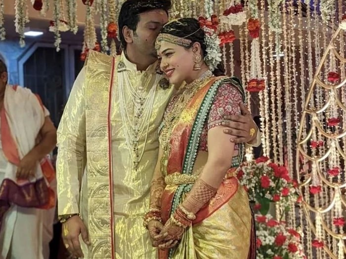 Manchu Manoj and Mounika Reddy marry at Lakshmi Manchu house in Hyderabad See first wedding pics ...