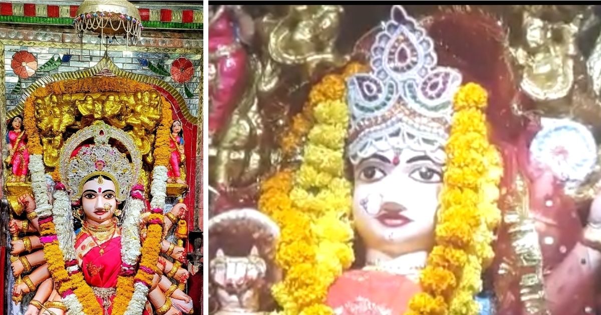 Navratri 2023: माता के मंदिर की अनोखी महिमा, मूर्ति दिन में तीन बार ...