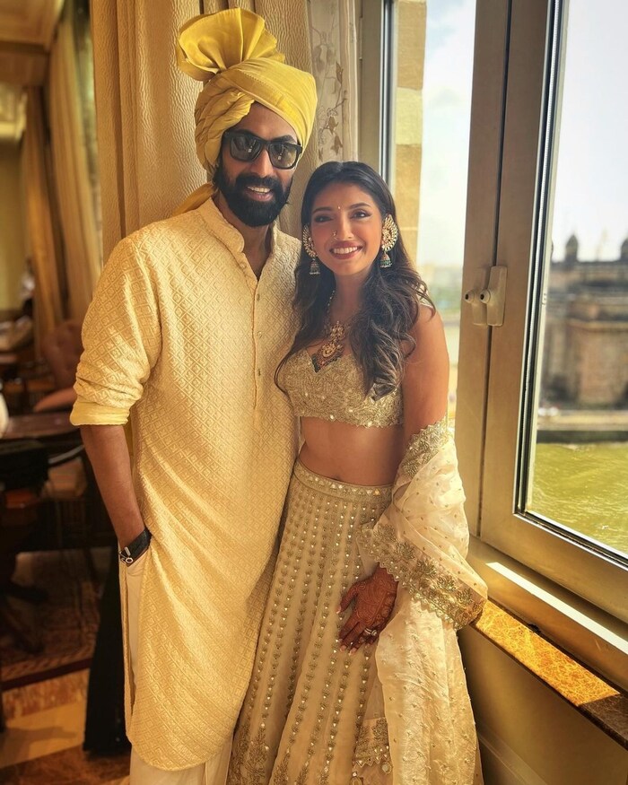 Bhallaldev aka Rana Daggubati wife Miheeka Bajaj looks stunning know ...
