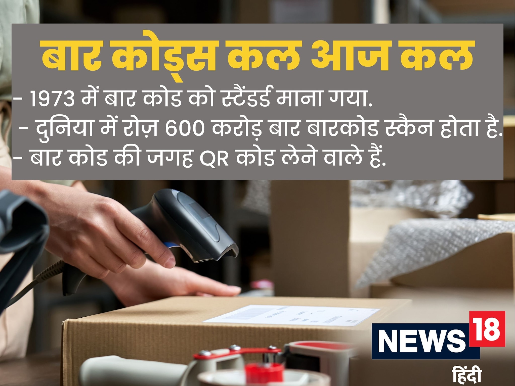 50 साल का हो गया बार कोड, क्या अब दुकानों में टूं-टूं की ये आवाज बंद ...