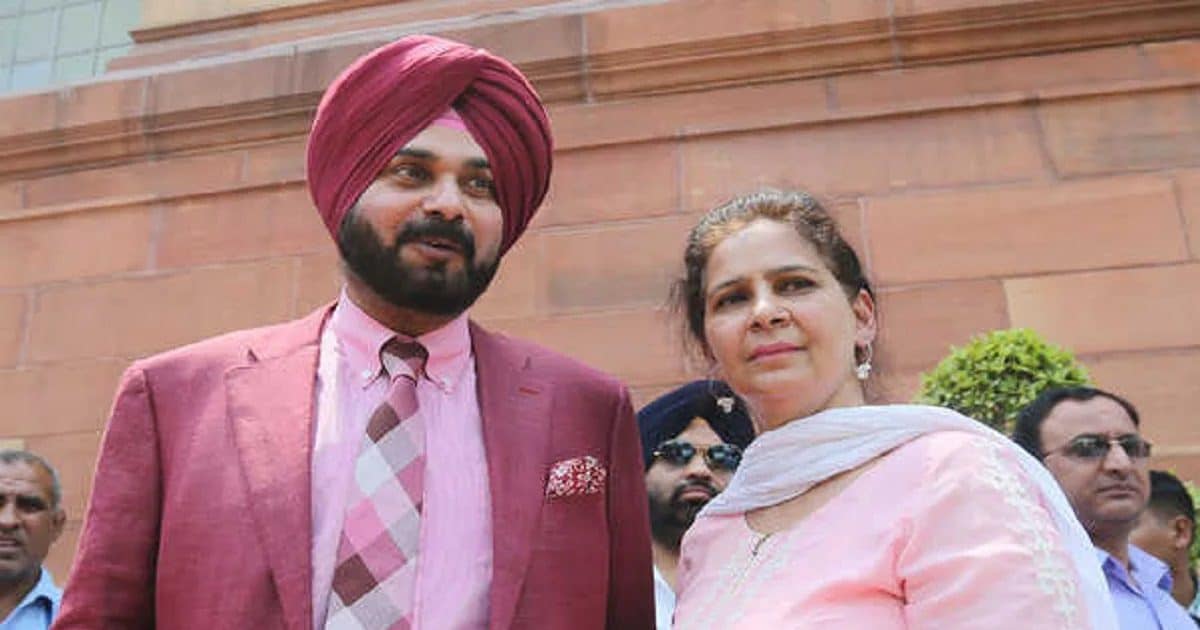 नवजोत सिंह सिद्धू का सुरक्षा कवच घटाने पर भड़कीं पत्नी, कहा- किसी भी ...