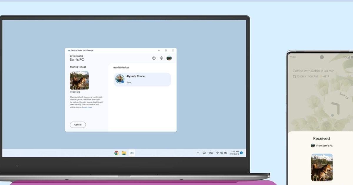फोन से कम्प्यूटर पर मक्खन की तरह जाएंगी फाइल्स, एयर ड्रॉप को टक्कर देने आ गया गूगल का ये जबरदस्त ...