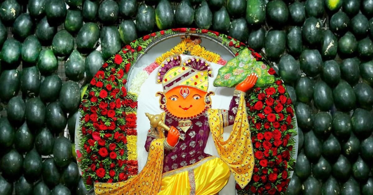 hanuman jayanti celebration begins at Veer Alija Hanuman Temple in indore