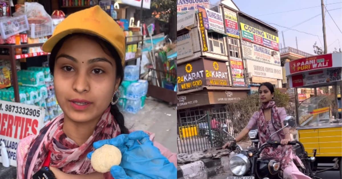 इंजीनियर बेचने लगी पानीपुरी! सड़कों पर बुलेट से खींचती है ठेला! लोग बोले- 'जब यही करना था तो ...