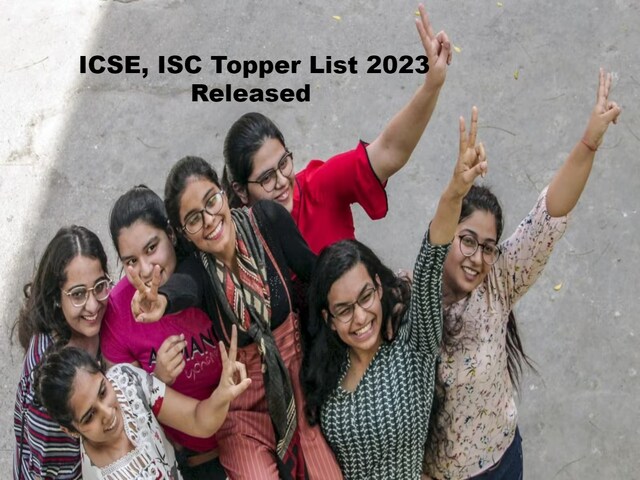 ICSE, ISC Topper List 2023 : ICSE में रुशील कुमार और ISC में रिया ...