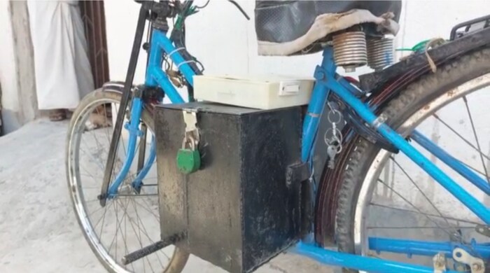 PHOTOS: दिव्यांग ने लगाया ऐसा दिमाग कि कबाड़ से बना डाली 2 गियर वाली ई ...