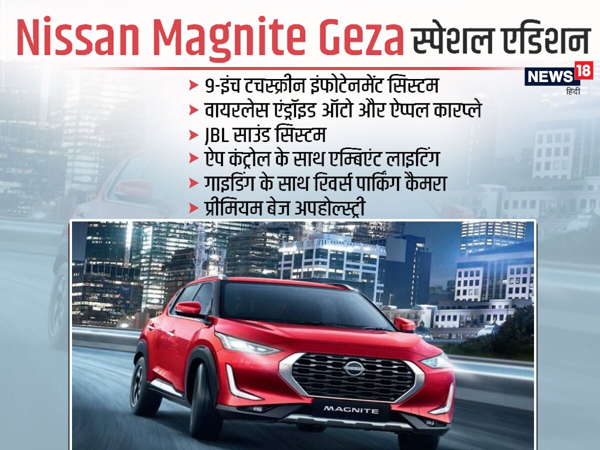 Nissan magnite geza edition launched price features engine ...