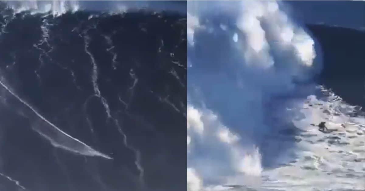 समन्दर की ऊंची लहरों पर सर्फिंग करता दिखा शख्स, बेहद रोमांचक है ...