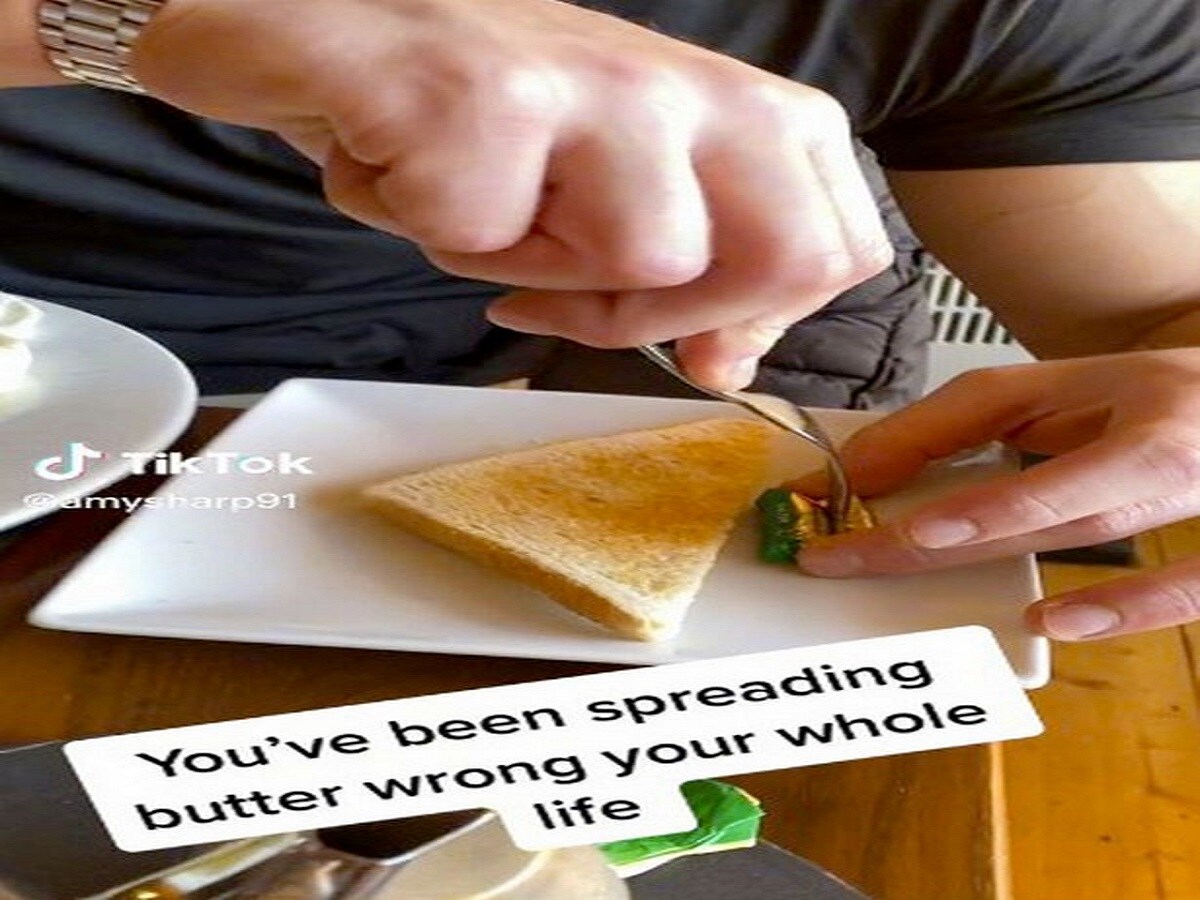 क्या आजतक आप भी गलत तरीके से लगा रहे थे बटर, ब्रेड पर फैलाने का ये है ...