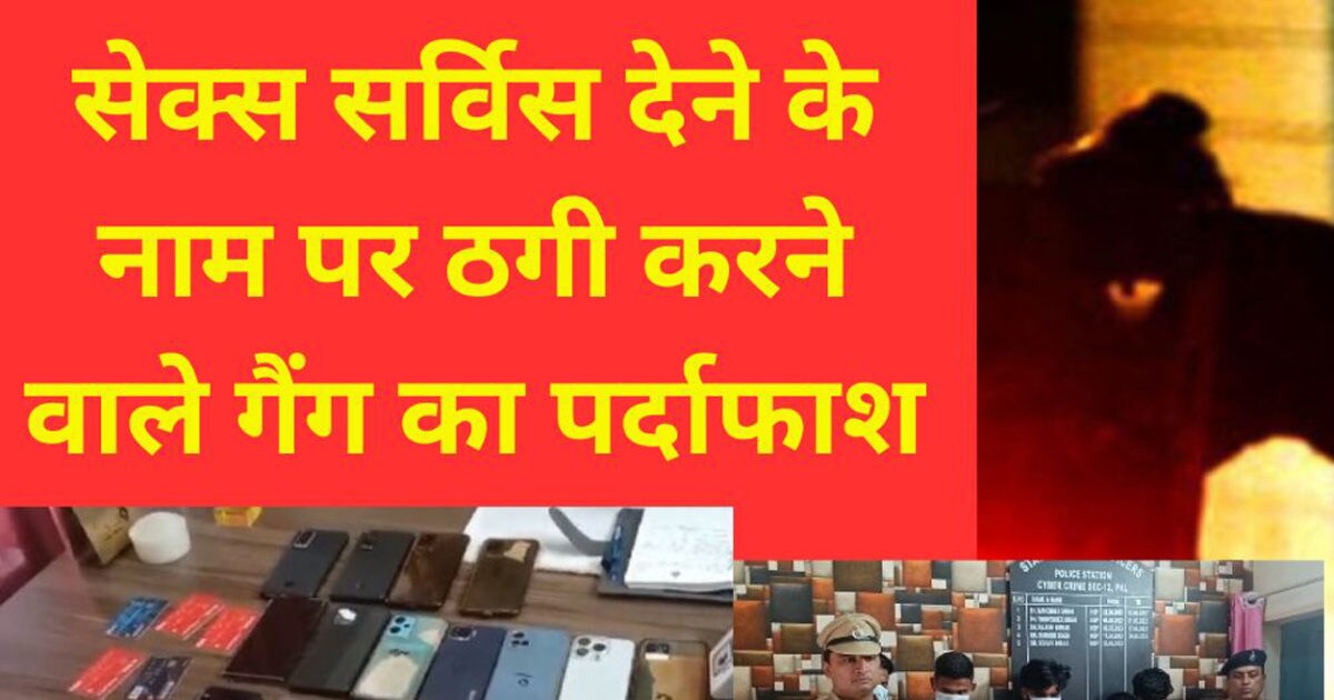 एस्कॉर्ट सर्विस के नाम पर ऑनलाइन करते थे ठगी, राजस्थान के गैंग का ...