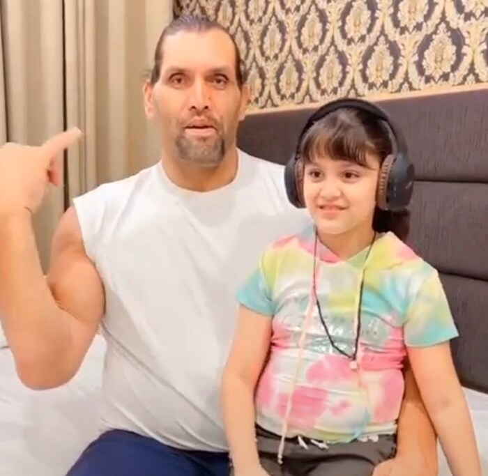 PHOTO: पिता शेर तो बेटी सवा शेर, The Great Khali की बिटिया है सोशल ...