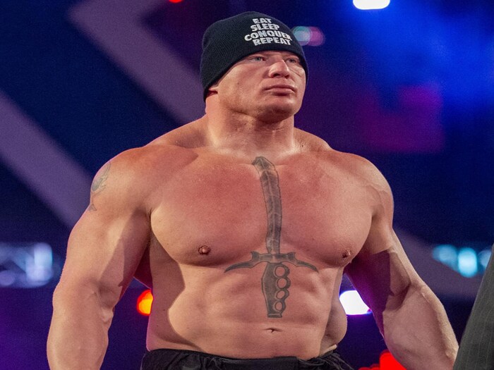 Brock Lesnar ने क्यों बनवाया है तलवार की निशान वाला टैटू? क्या हार बैठे ...