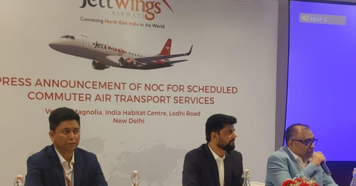 Jetwings Airways to start flight for eastern states assam manipur ...