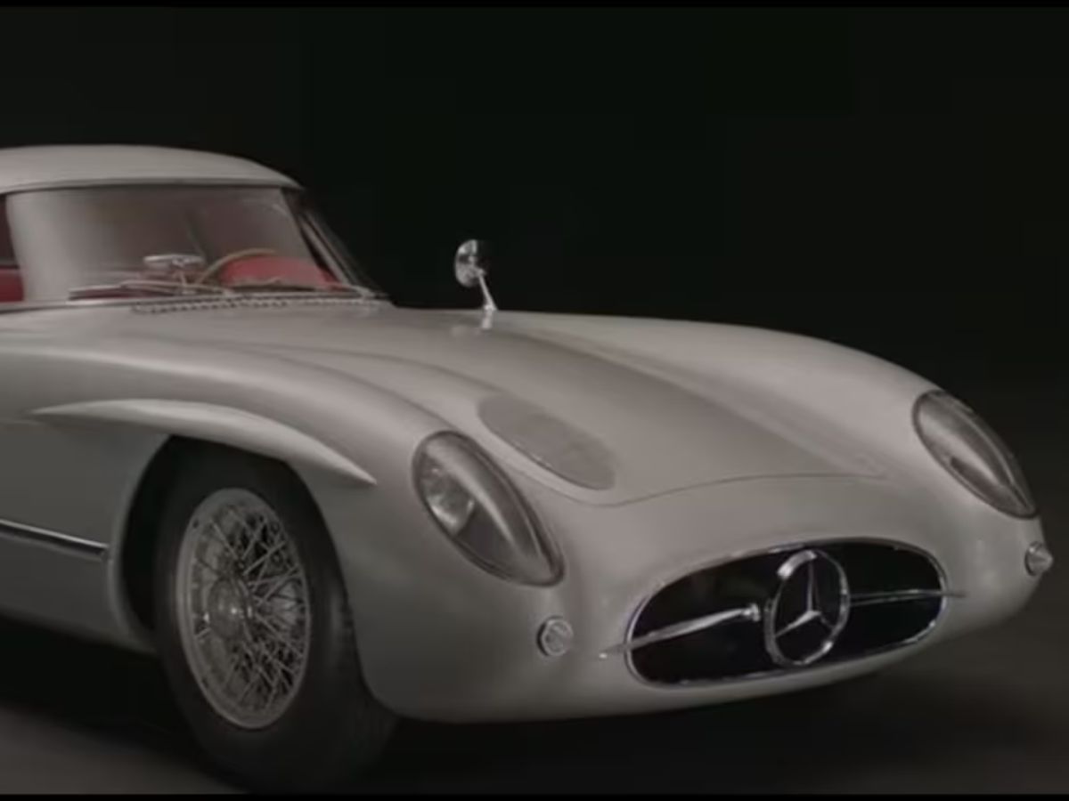 Worlds most expensive car mercedes benz 300 slr Uhlenhaut Coupe gets ...