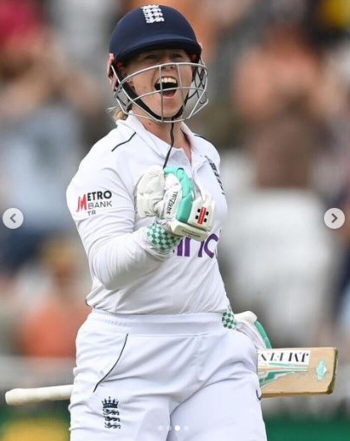 एशेज में महिला क्रिकेटर का धमाल, इंग्लैंड की बैटर ने 88 साल पुराना ...