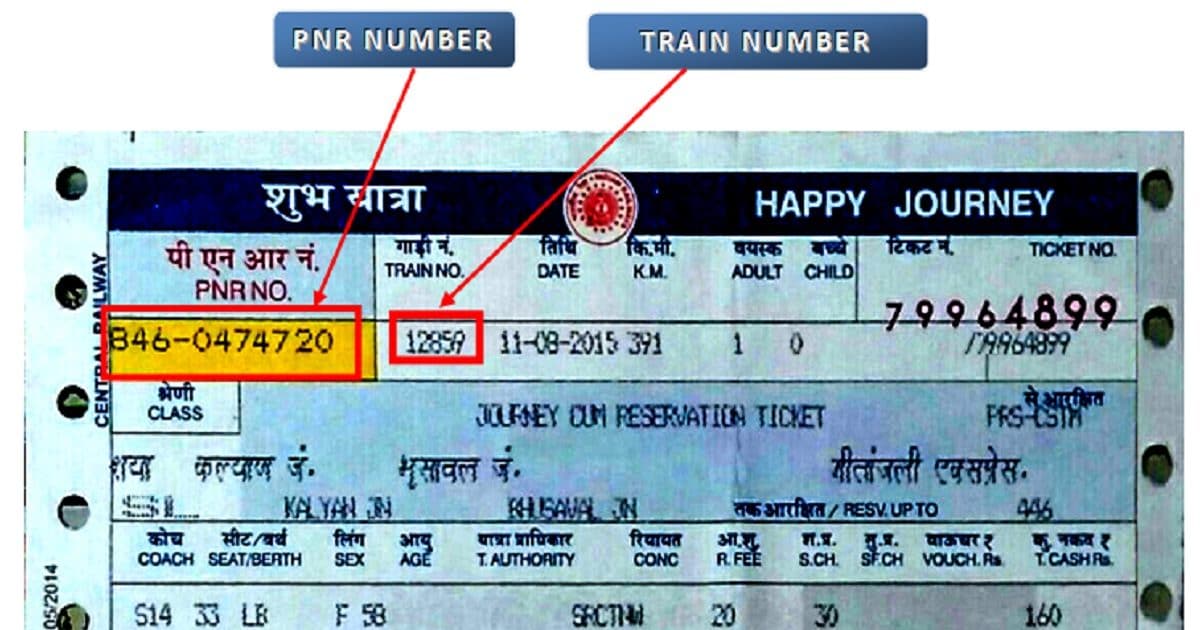 ट्रेन टिकट में छिपी होती हैं कई जानकारी, डेस्टिनेशन से लेकर रेलवे जोन ...