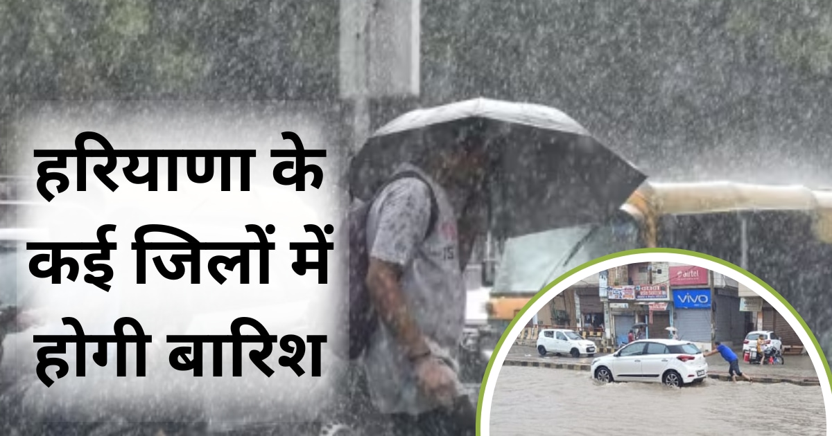 Haryana Weather Update: कई इलाकों में बारिश की चेतावनी, मंडरा रहा बाढ़ ...