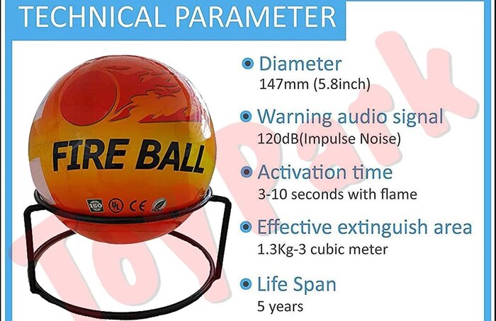आग लगने पर बचाएगा ये बॉल, सेंस करते ही फटता है और बचा लेता जिंदगी, कीमत ...