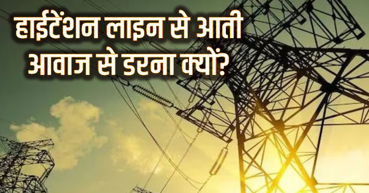 हाईटेंशन लाइन से क्यों आती है चर्र-मर्र की आवाज? वजह जानते ही आसपास से ...