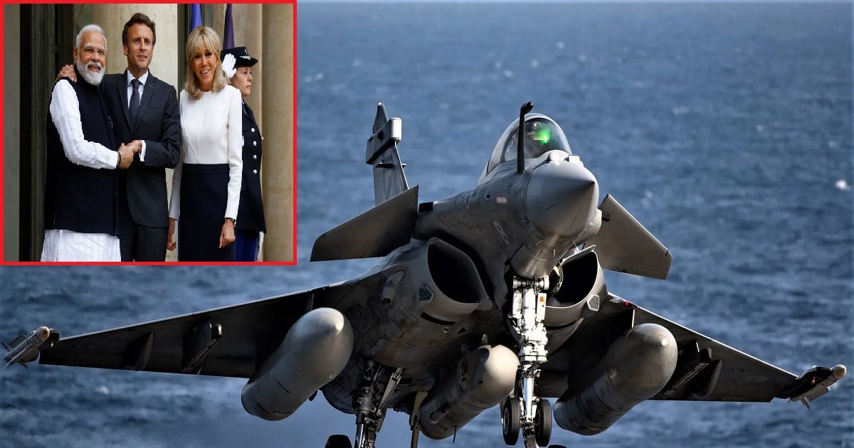 इंडियन नेवी को मिलेगा Rafale M जेट Pm मोदी के फ्रांस दौरे पर फाइनल हो सकती है डील Ins विक्रांत