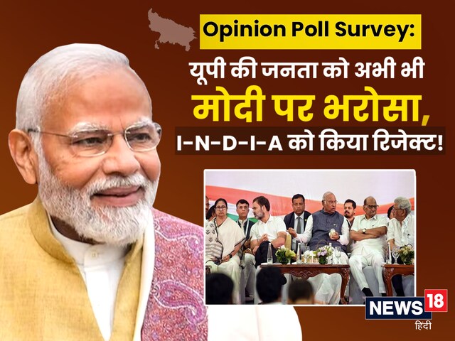 India Tv Opinion Poll 2024 के लोकसभा चुनाव में यूपी में Nda या I N D I 5291